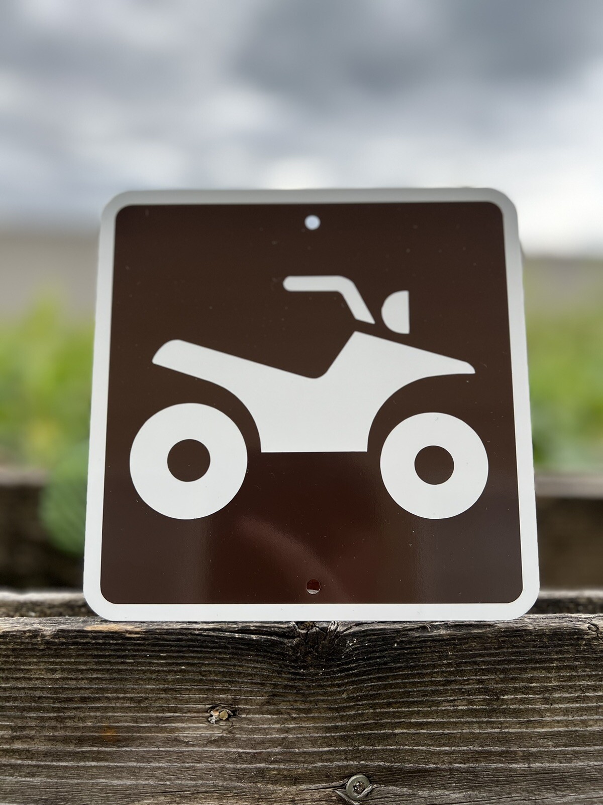 4wheeler Quad ATV Trail Metal Parks & Trails Sign 6"x6" (NEW ...