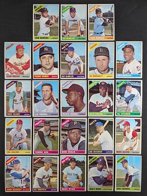1966 Topps Baseball Set Break 23 Cards | eBay