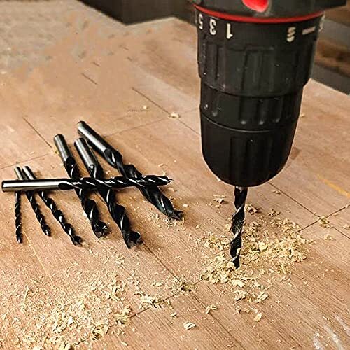 Brad Point Drill Bits 8 Pcs 310mm Spiral Twist Wood Drill Bits Set For ...