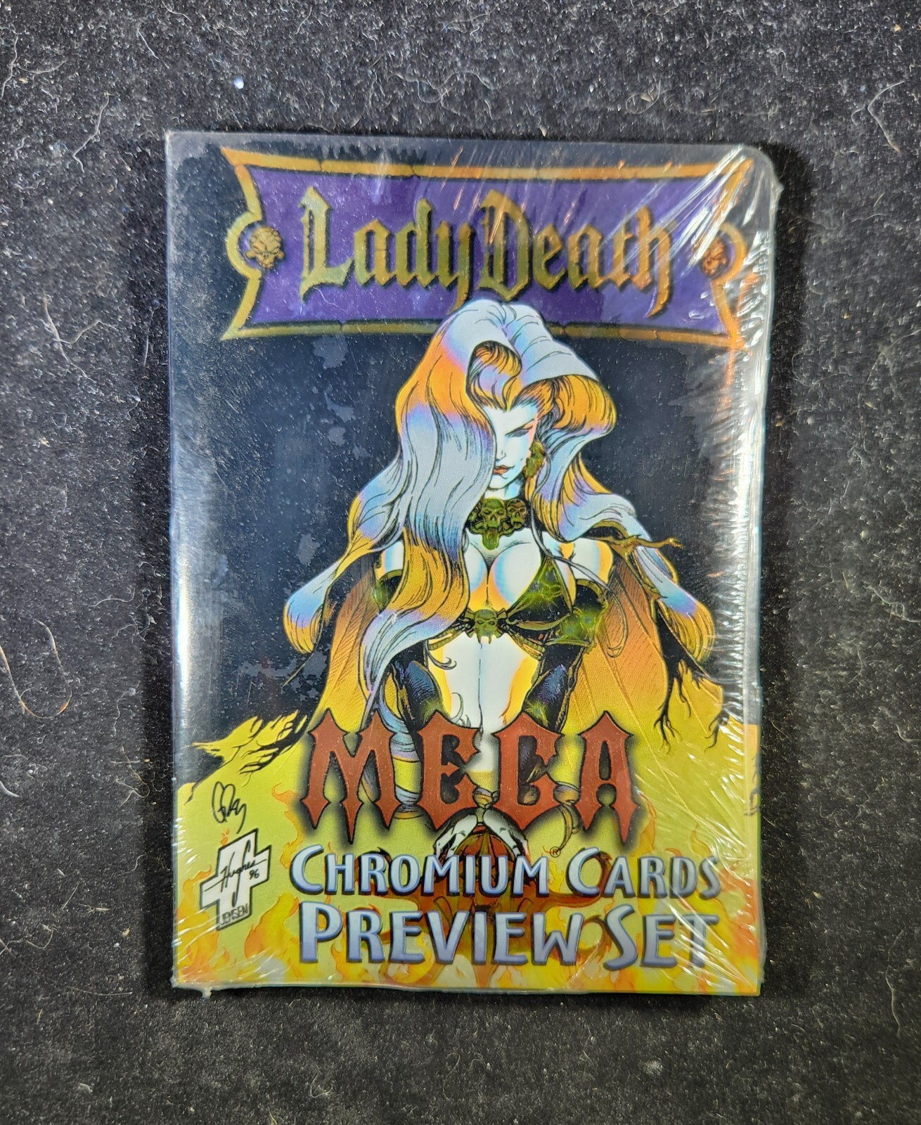 Lady Death Chromium Trading Cards - Sealed Mega Preview Set - Krome ...