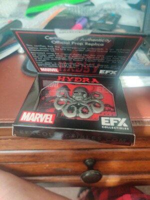 Marvel Captain America The First Avenger Prop Replica Hydra Pin EFX ...