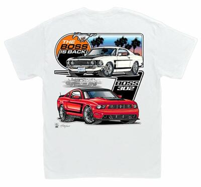 "The BOSS is Back" Mustang T-Shirt - BOSS 302 351 429 Fans Will Love ...