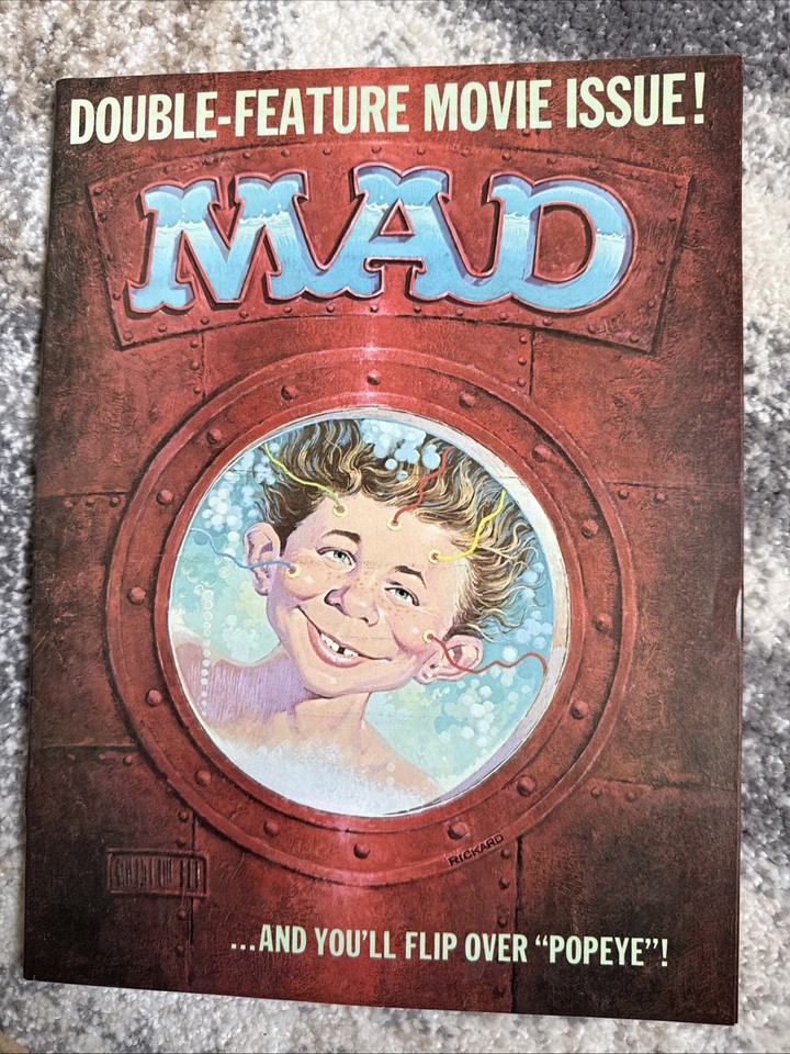 Vintage Mad Magazine # 225 September 1981 Popeye / Olive Oyl Cover | eBay