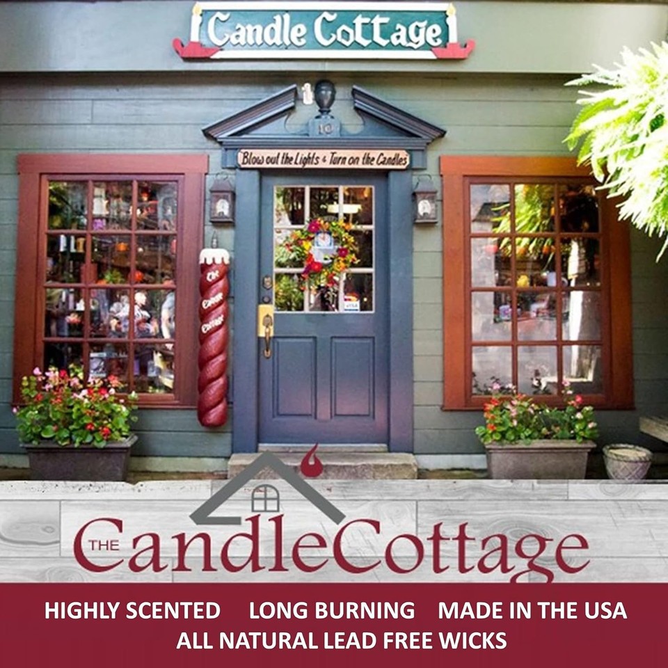 The Candle Cottage DM111 Medium DUOS Dual Fragrance 12 oz, Orange and ...