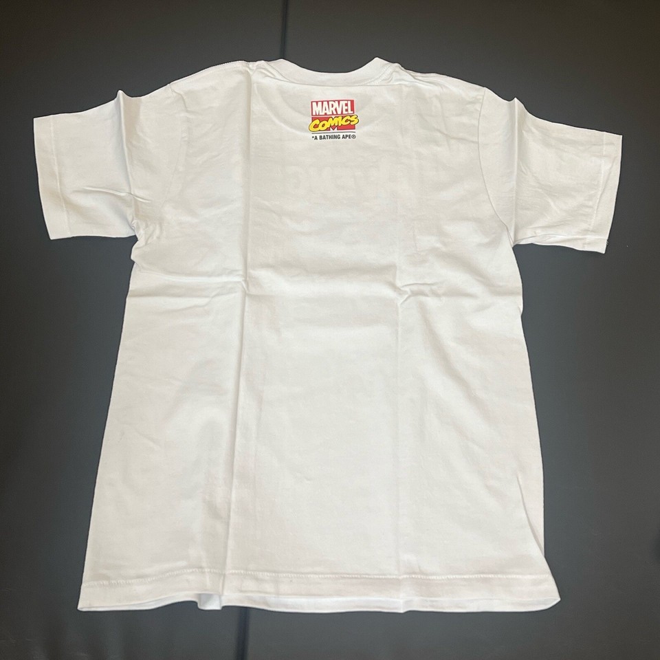 Bathing Ape Collab BAPE Captian America T-shirt | eBay