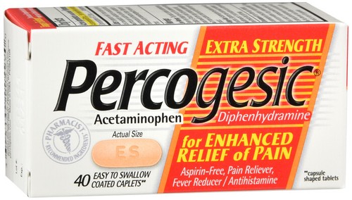 Percogesic Fast Acting Extra Strength Enhanced Pain Relief Coated ...