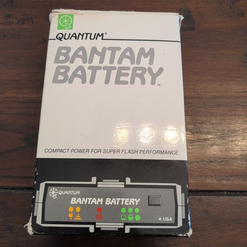 VINTAGE QUANTUM BANTAM COMPACT POWER SUPER FLASH BATTERY For Nikon ...