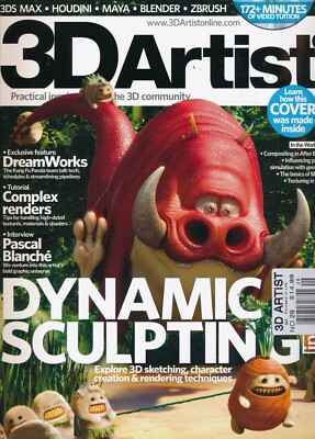 3D Artist Magazine # 29, Imagine Publishing (Disc Included) | eBay
