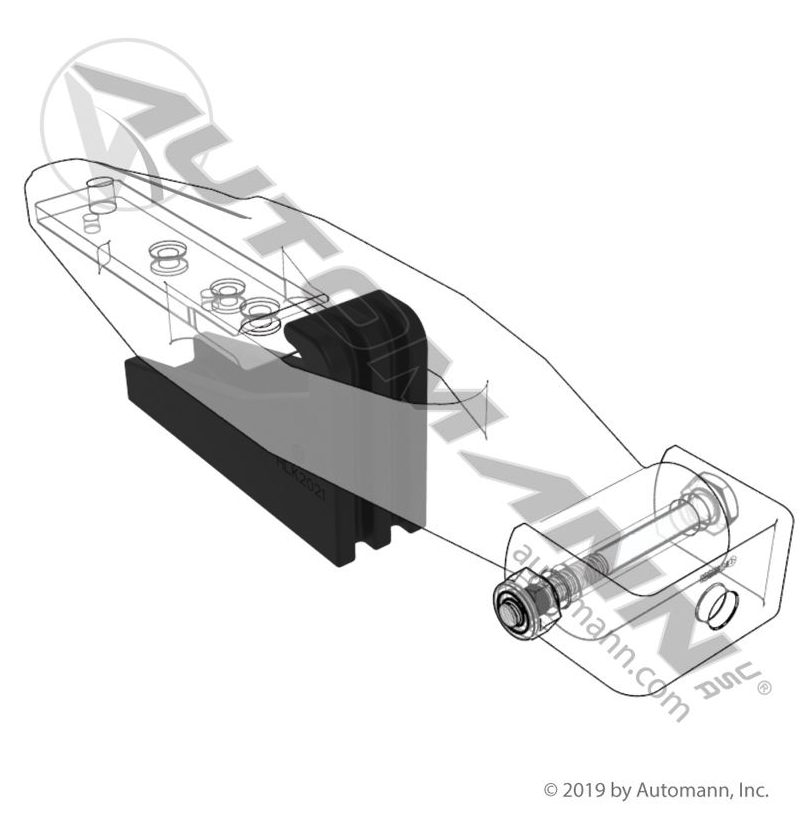 Kenworth Hood Latch Bracket HLK2021 Automann for sale online | eBay