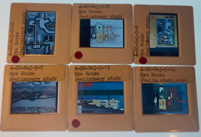 John Hejduk “Bye House Preliminarily Studies” Architecture 6 35mm ...