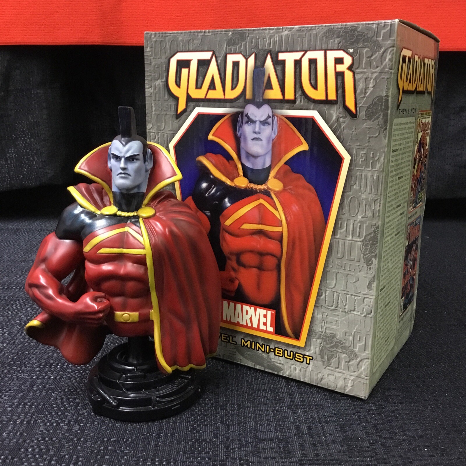 Bowen Designs Gladiator Mini Bust Statue #845, 846, or 948/2000 *Marvel ...