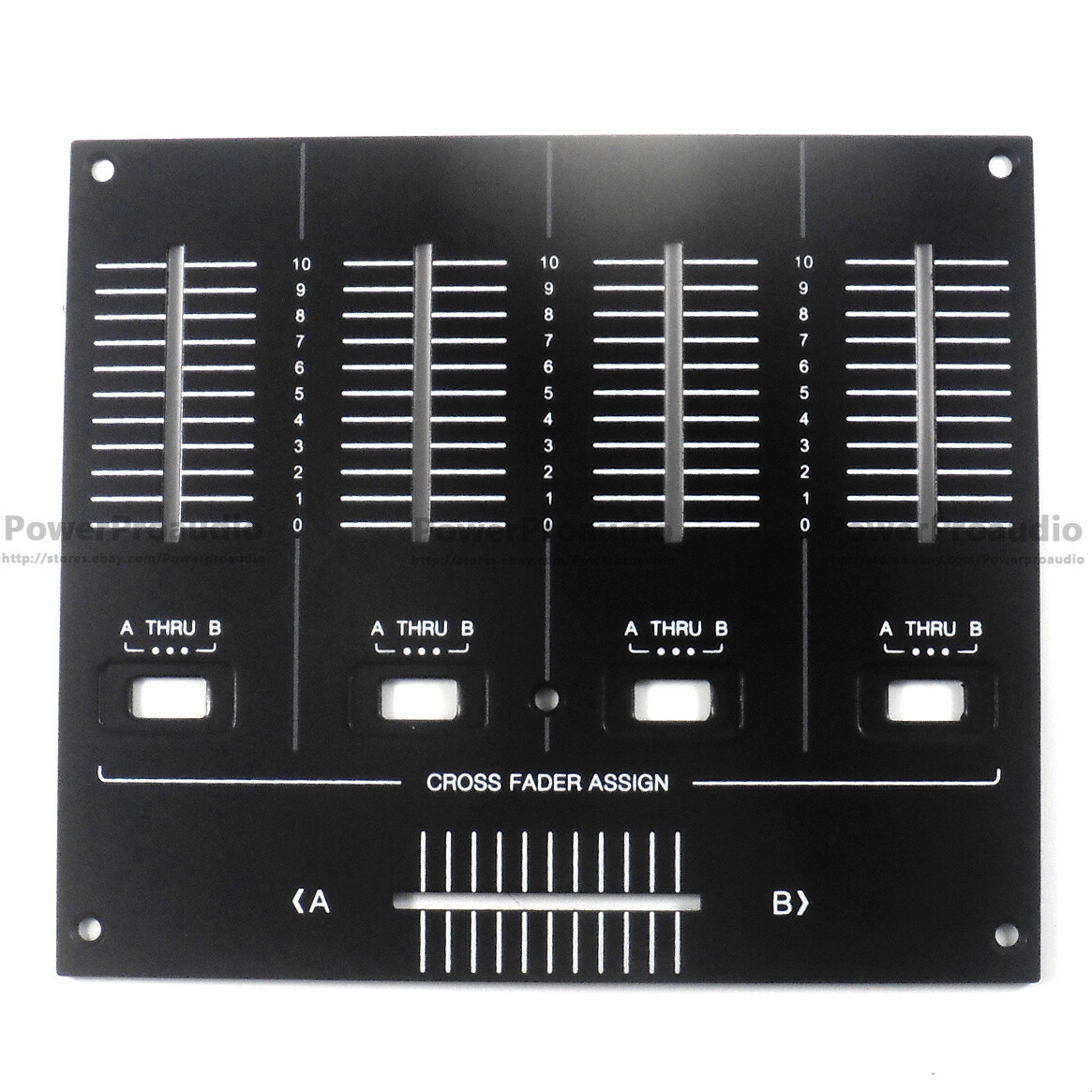 2pcs Dah2830 metal fader panel for pioneer djm-900nexus djm900 900srt ...