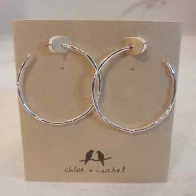 Chloe + Isabel Branch Hoop Earrings | eBay