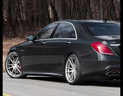 22” ROHANA RFX2 BRUSHED TITANIUM WHEELS FOR MERCEDES W221 W222 S550 ...