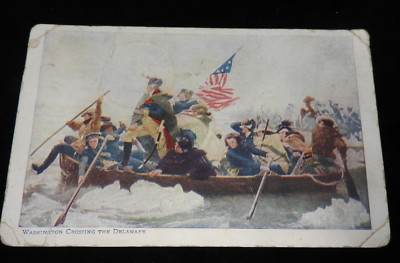Vtg Early 1900's Postcard - Washington Crossing Delaware - RPPC -Wilsey ...
