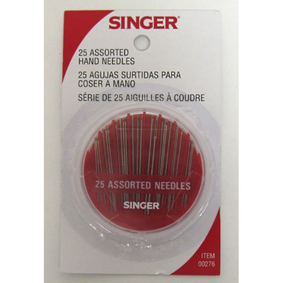 3 Pack Singer Assorted Hand Needles In Compact 25 Count #276 *FREE ...