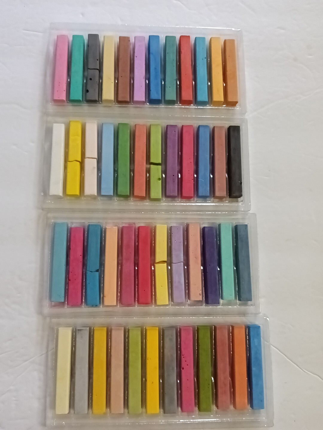 48 Beautiful Bright Colored Chalk Drawing Sketching Coloring Fun | eBay