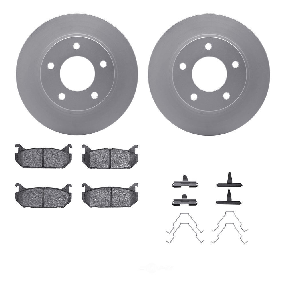 Disc Brake Kit-Rear Disc DFC 4512-80055 for sale online | eBay