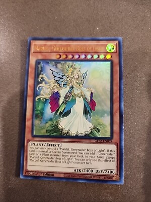 Yugioh! Mardel, Generaider Boss of Light - GFP2-EN089 - Ultra Rare ...