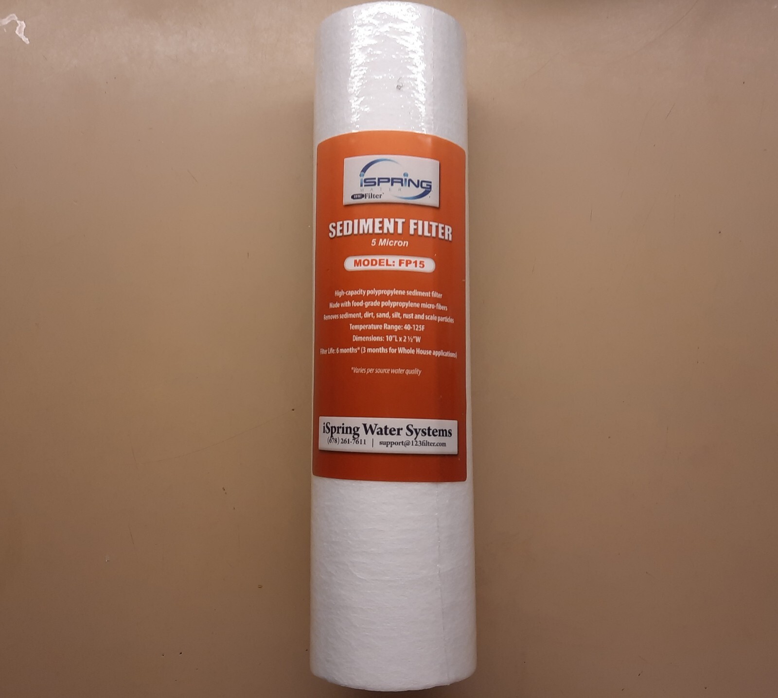 NEW Spring Sediment Filter Stage 1 Model FP15 SEALED | eBay