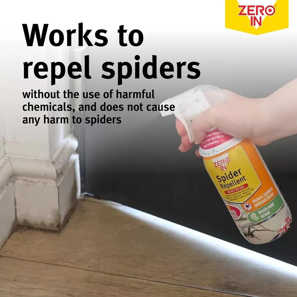 Zero In Ready To Use Spider Cobwebs Repellent Spray Stain Free Fresh ...