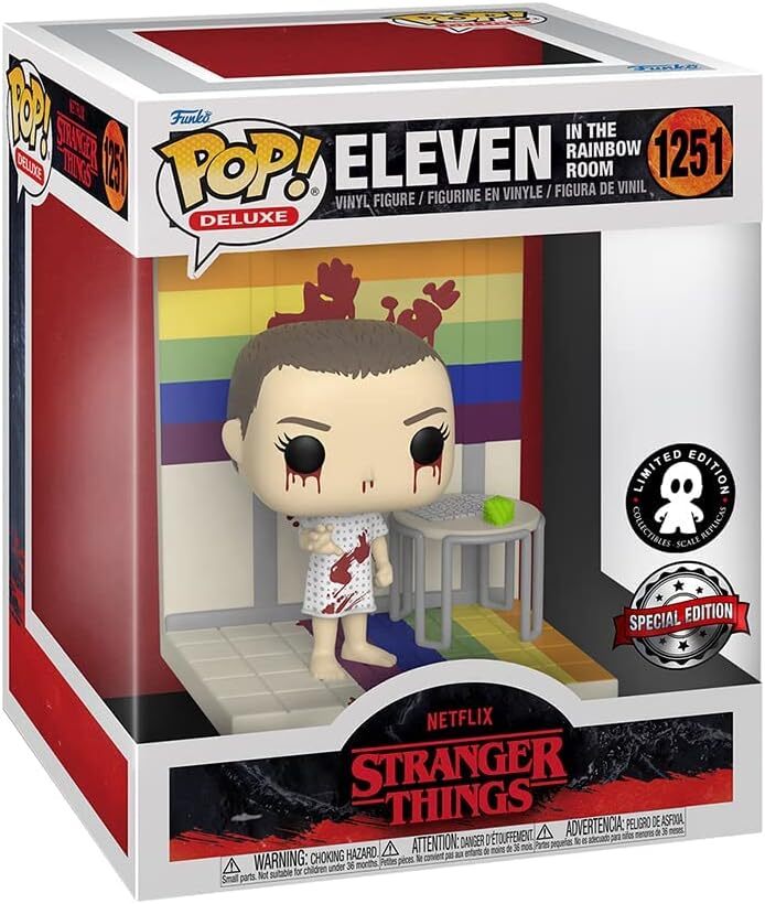 Funko POP Deluxe Stranger Things - Eleven in The Rainbow Room ...