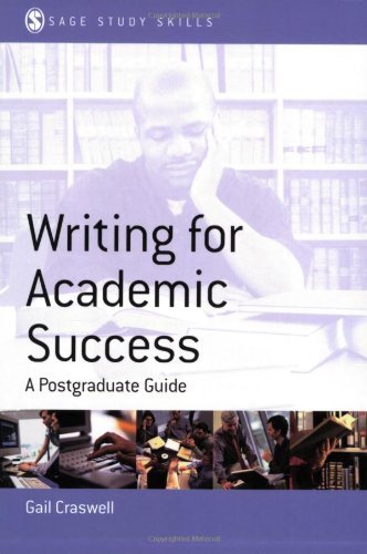 Writing for Academic Success: A Postgr... by Craswell, Gail Paperback ...
