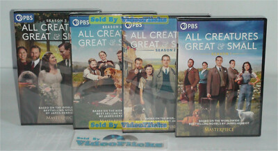 All Creatures Great and & Small Complete Seasons 1-4 Series DVD 8-Disc ...