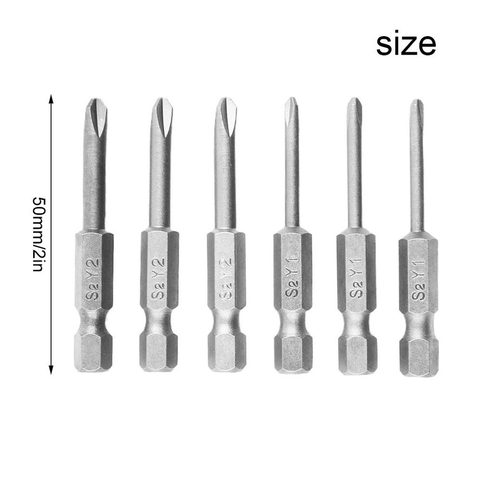 Screwdriver Bits Set Screwdriver Hand Tools 50mm 6pcs For Air Tools High Quality | eBay Australia