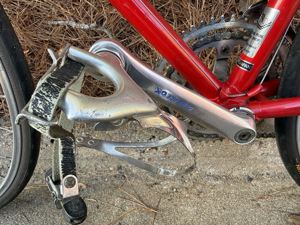 Vintage Univega SuperStrada Racing Road Bike 56cm Frame Shimano Dura ...