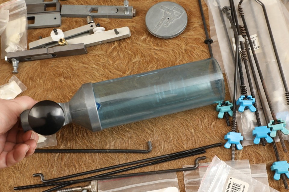 Large Box of Dillon Powder Measure Parts, 1X Powder Measure, Charge ...