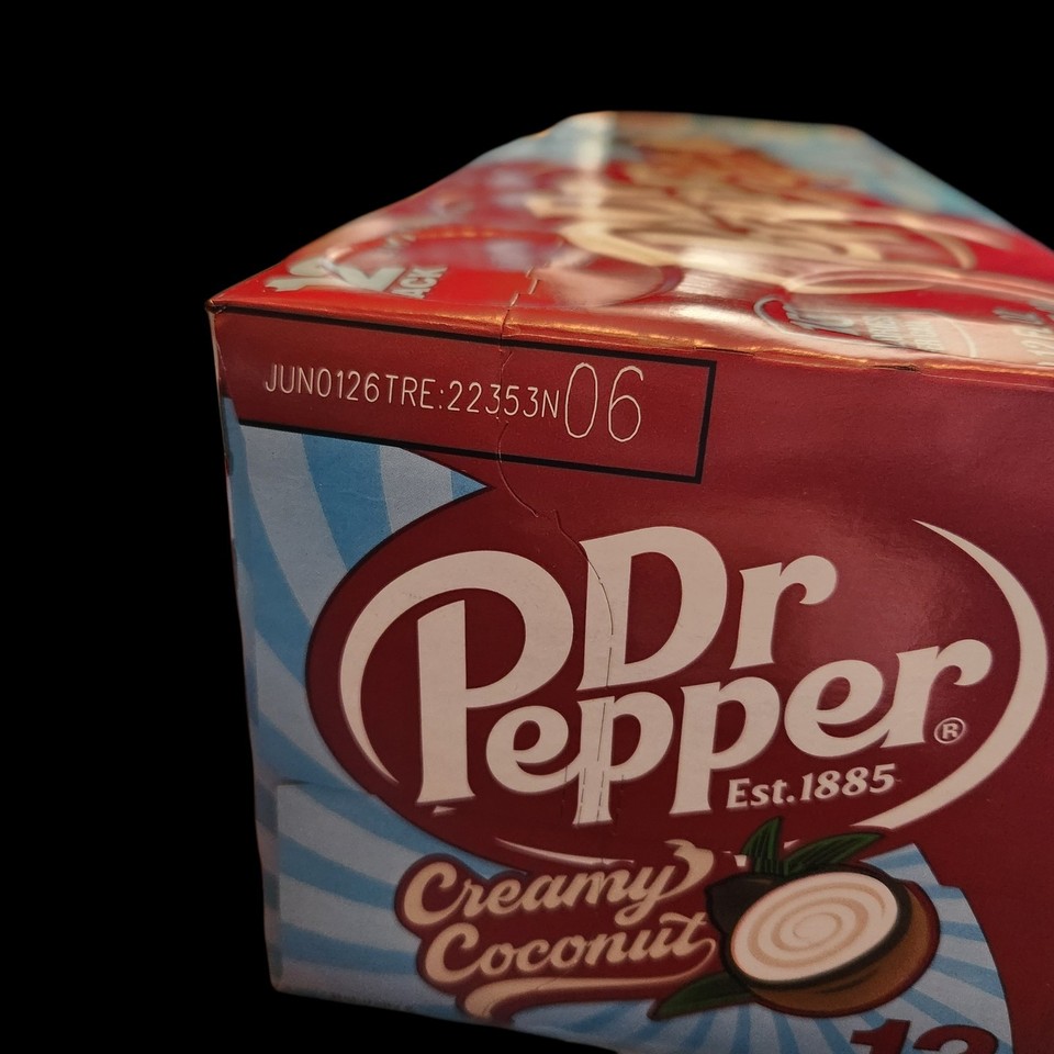 Dr Pepper Creamy Coconut LIMITED EDITION 12 Pack | eBay