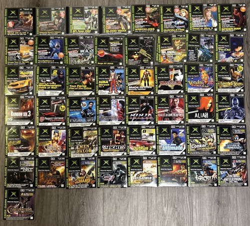 Lot of 50 Xbox Official Magazine Demo Discs - Rare Collectible OXM ...