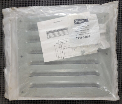 HOFFMAN AVK86 STEEL LOUVER PLATE KIT FOR USE WITH FRESH AIR ENCLOSURES ...