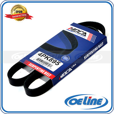 EPDM Serpentine Belt 4PK895 Fit96-08Chrysler Dodge Mitsubishi Subaru2 ...