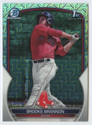 2023 Chrome Prospects Mega Box Mojo Refractor #BCP-245 Brooks Brannon ...