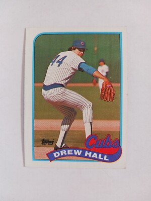 1989 Topps 593 Drew Hall | eBay
