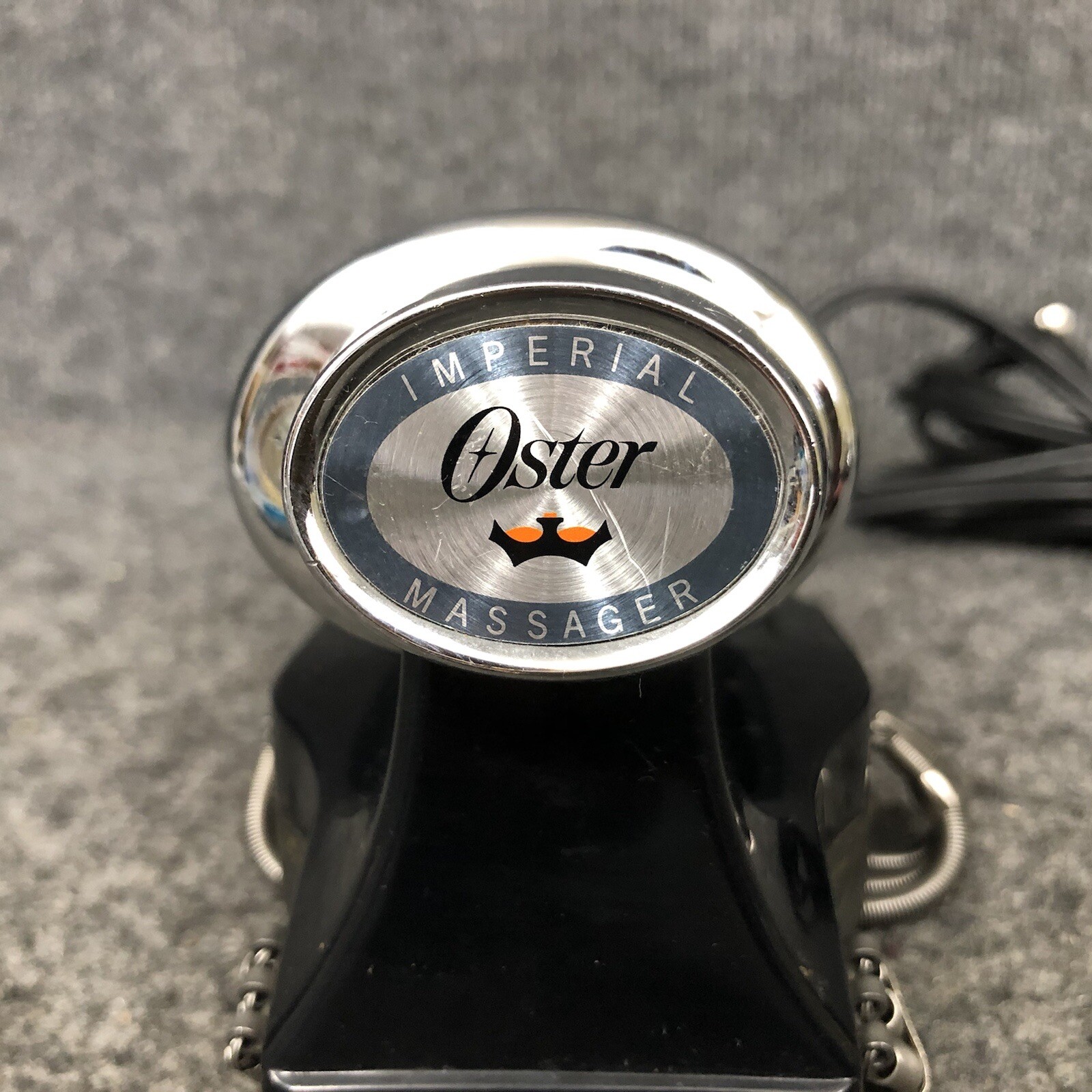 Vintage OSTER 138-11A Imperial Massager Chrome Handheld 2 Speed ...