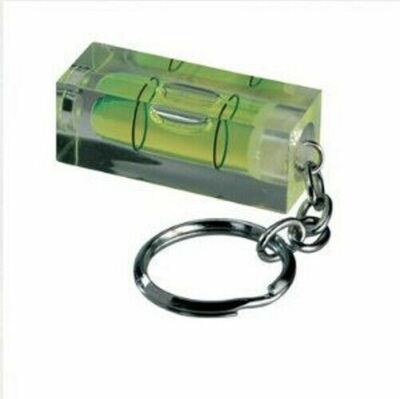 SMALL AND COMPACT DIY MINI POCKET SPIRIT LEVEL KEYRING/KEY RING/KEY ...