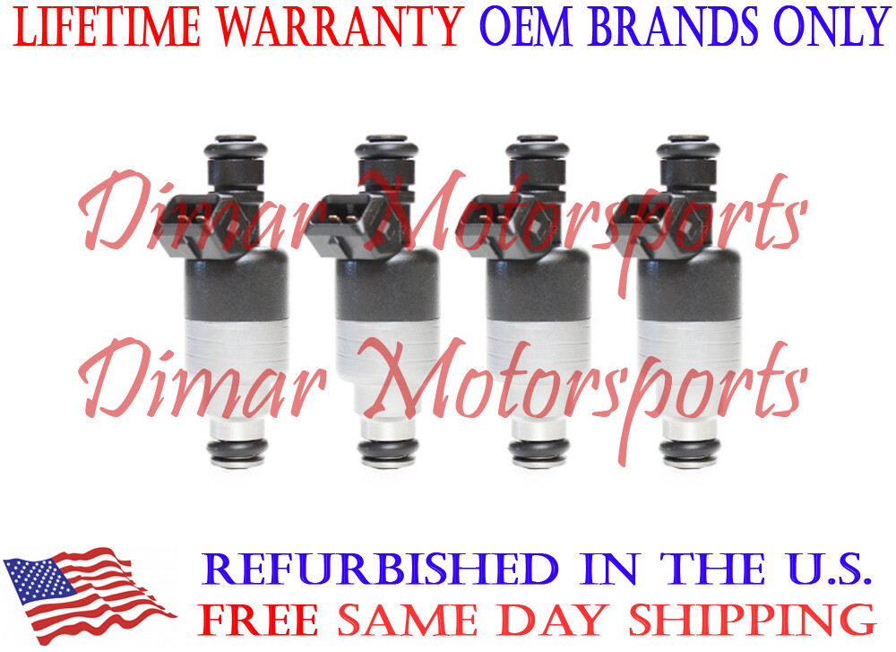 OEM Fuel Injector Set of 4 - FITS 2002 LANOS SPORT HATCHBACK | eBay