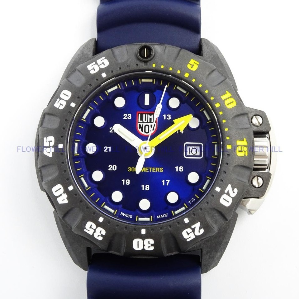 LUMINOX Scott Cassell Deep Dive XS.1553 Diver Watch 300m Waterproof ...