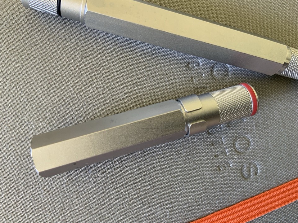 Rotring 600 Newton Aluminium Hexagonal Fountain Pen | eBay