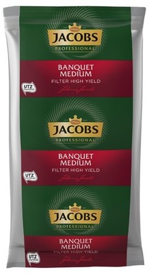 Jacobs Banquet Medium Filter High Yield 30 x 160g, gemahlen, UTZ ...