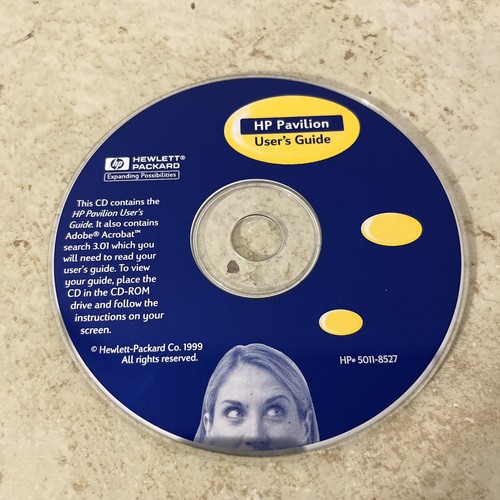 HP Pavilion User's Guide CD HP5011-8527 - Year 1999 | eBay