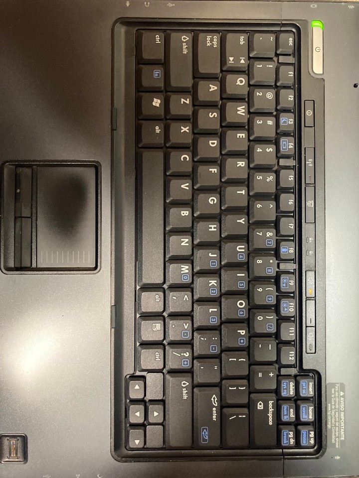 HP Compaq NX6325 Laptop AMDTurion X2 TL-50 3GB RAM NO HD - AS IS READ ...