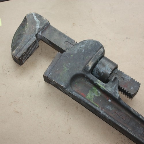 Ampco Ampco W215 Pipe Wrench Aluminum Bronze 36 Inch Non-Sparking Non ...