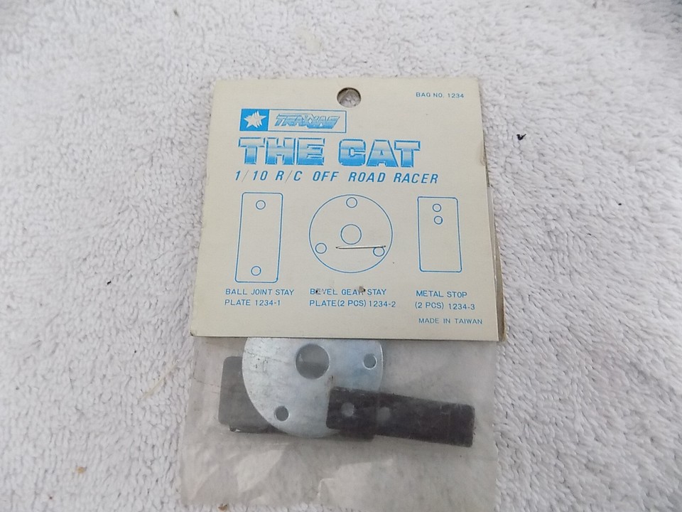 Vintage Traxxas The Cat Hardware bag NEW Part# 1234 RARE!! | eBay