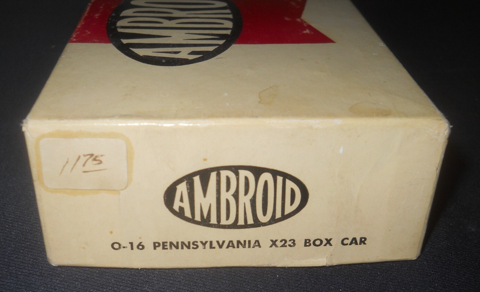 O Ambroid Pennsylvania X23 Box Car Kit | eBay