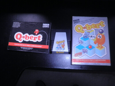 atari 2600 - qbert - 100% complete | eBay