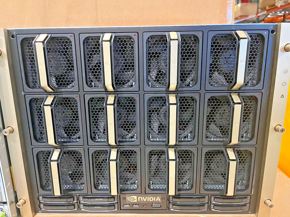 NVIDIA DGX H100 8U AI Deep Learning Server Includes 8x Tesla H100 SXM5 ...